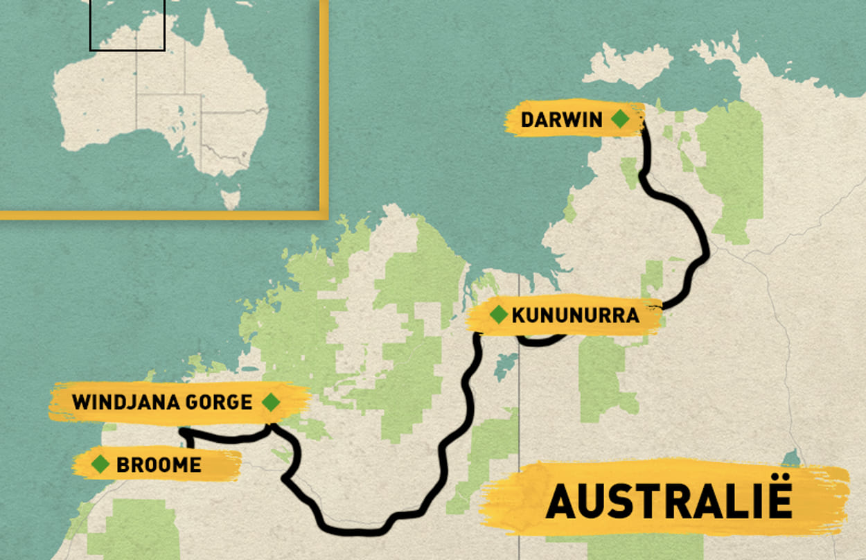 De Australische Outback: een wilde roadtrip langs schitterende natuur ...