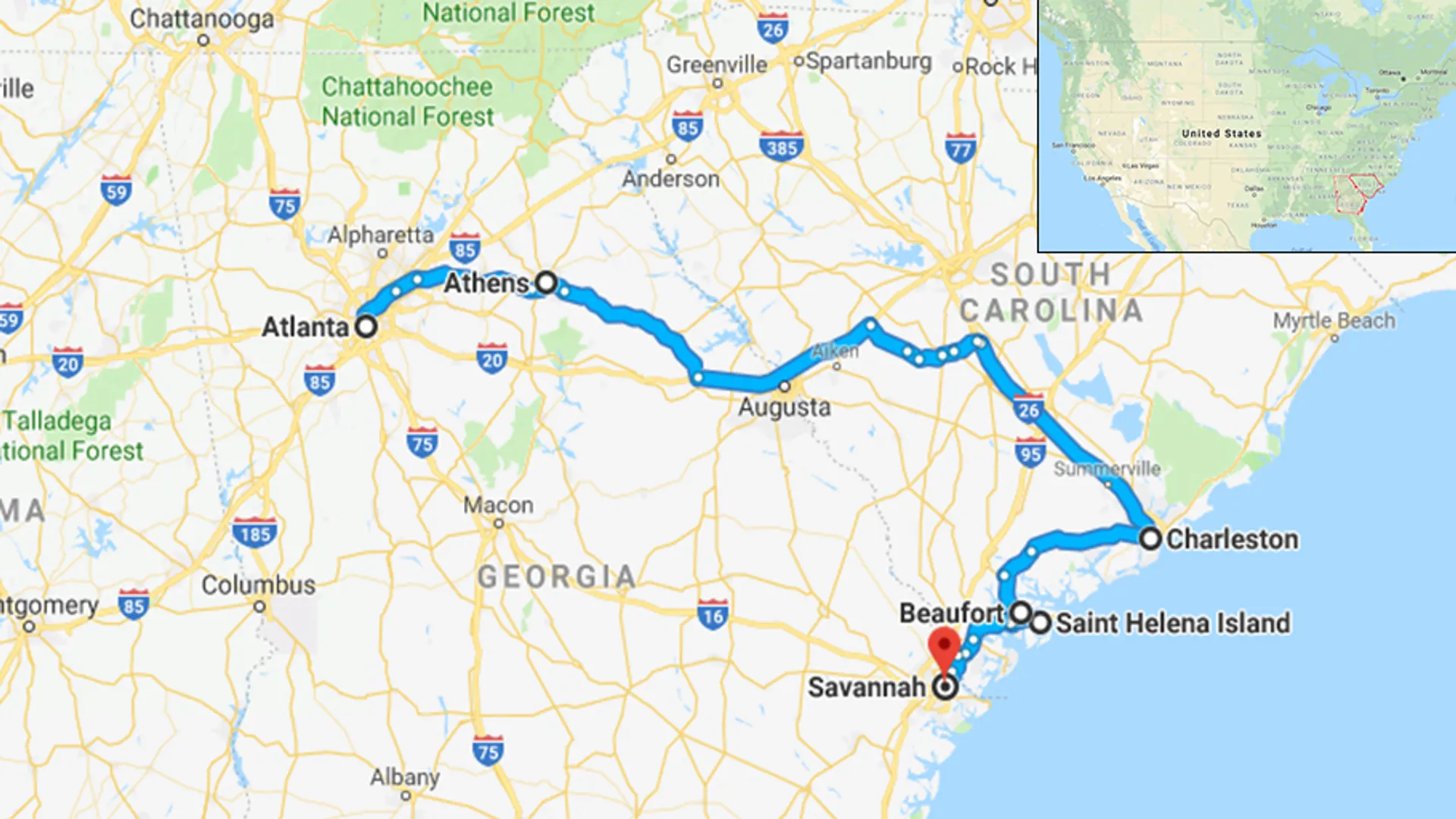 Deze route legde Geraldine door de USA af - 3 op Reis - BNNVARA